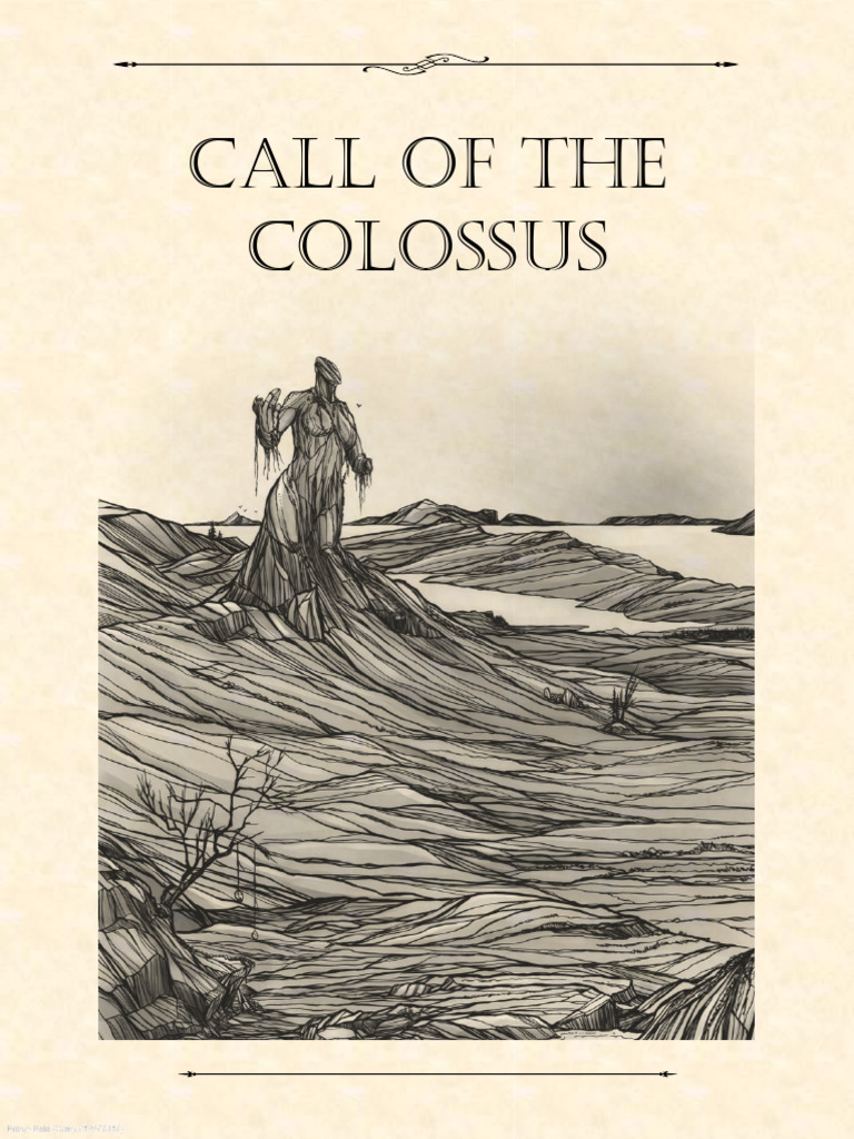 Low Fantasy Gaming - Adventure Framework - Call of The Colossus | PDF | Door