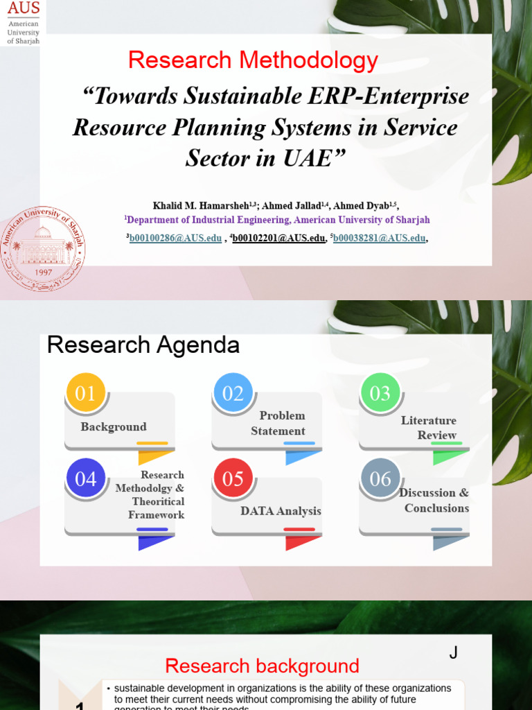 Research Methodology - SERP@16.05.24 | PDF | Sustainability ...