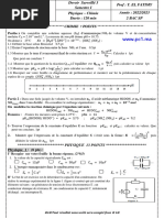 Résumé des Circuits RC, RL et RLC | PDF