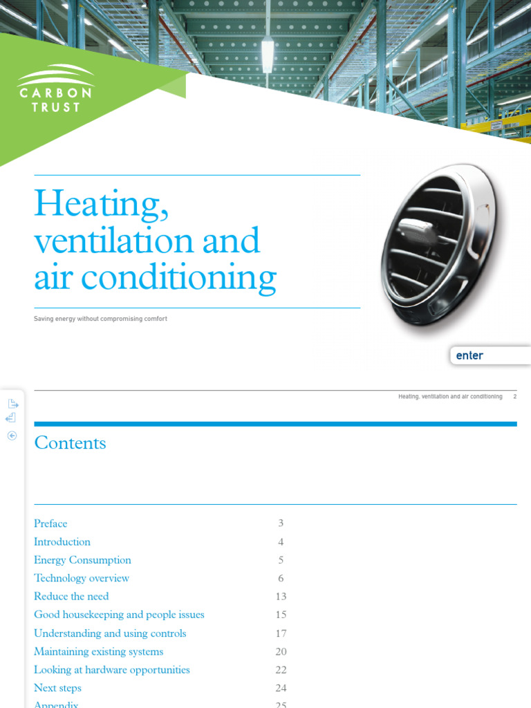 Heating Ventilation Guide | PDF | Cogeneration | Air Conditioning