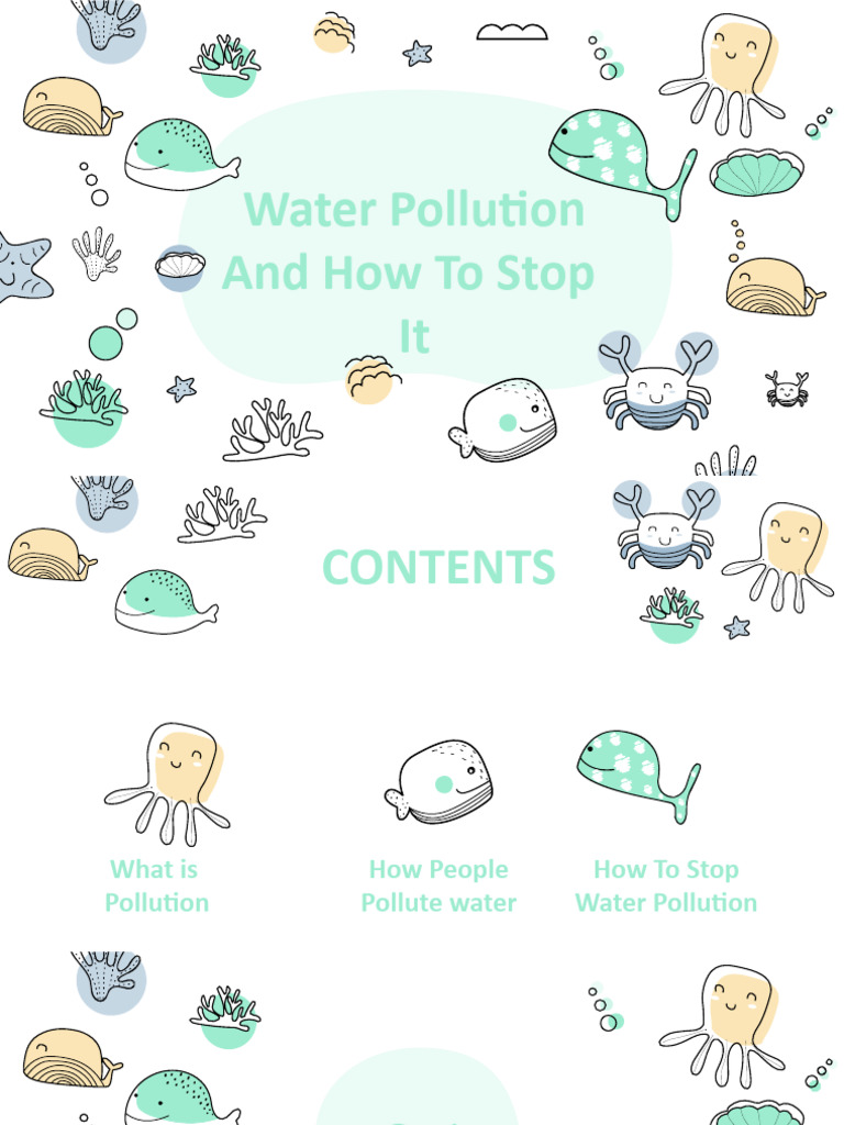 Water Pollution Presentation | PDF