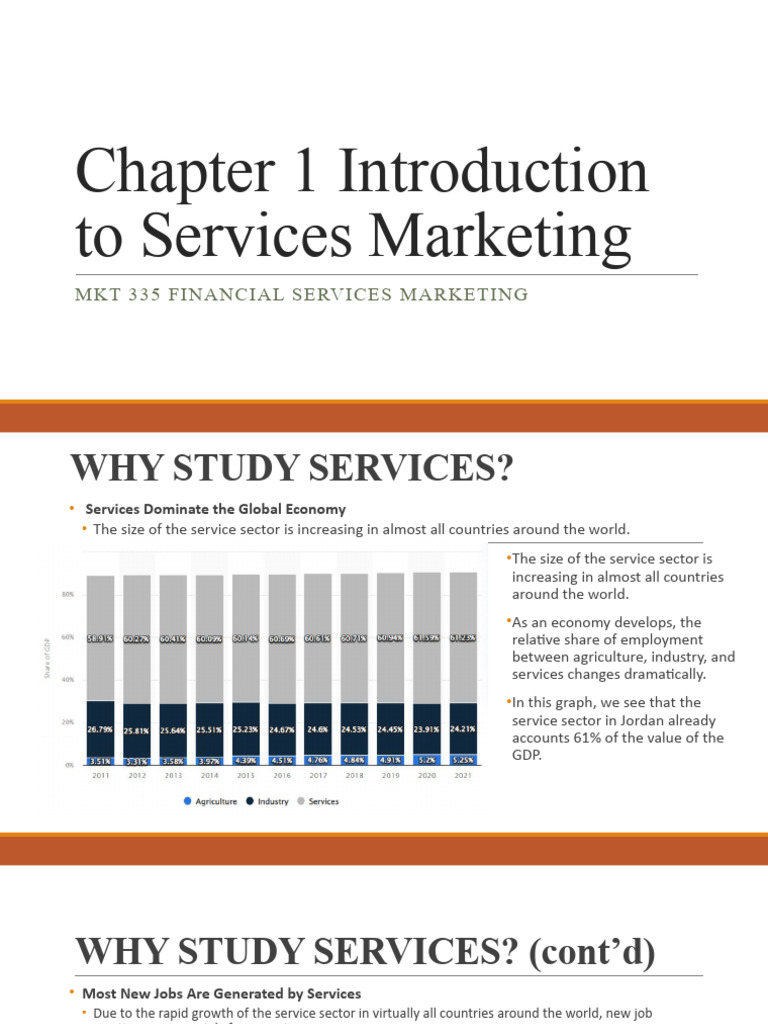 CH1 Introduction To Services Marketing | PDF | Marketing | Goods