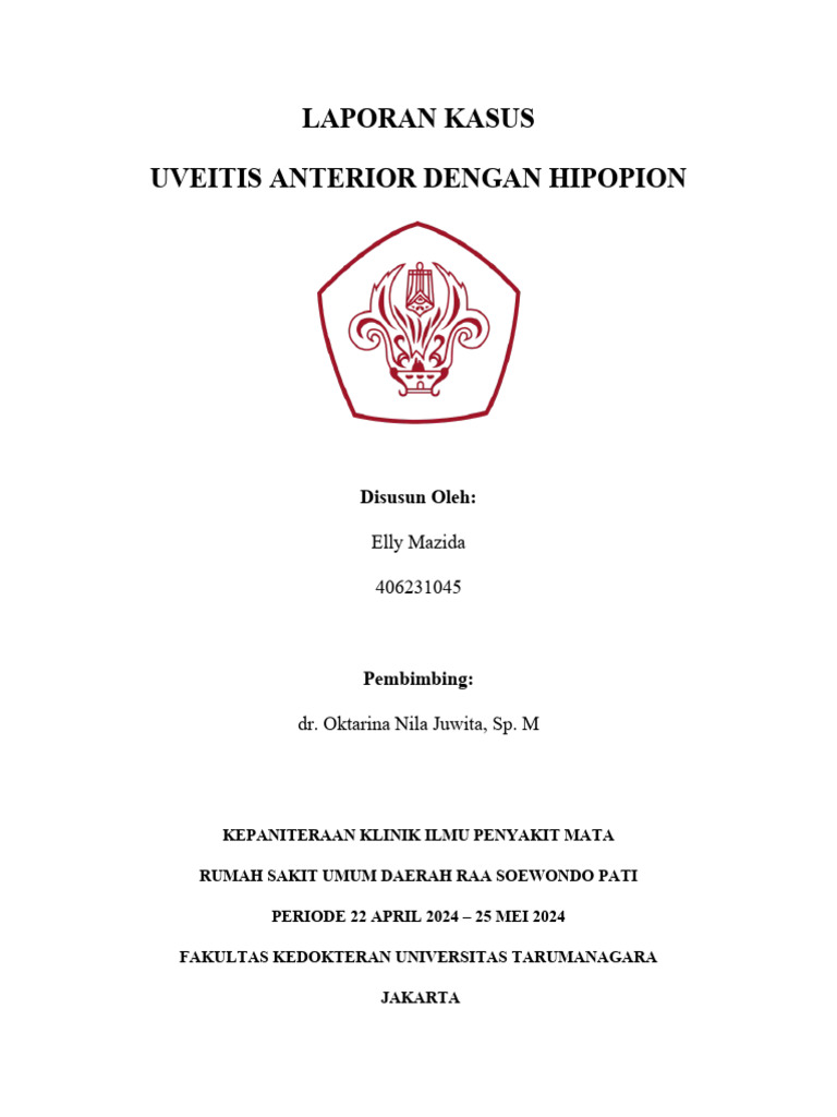 Lapsus Hipopion Elly - DR Rina | PDF