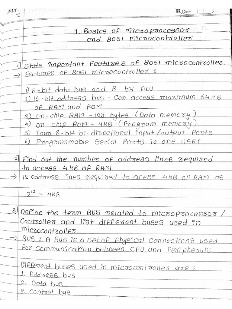 Microcontroller Assignment | PDF