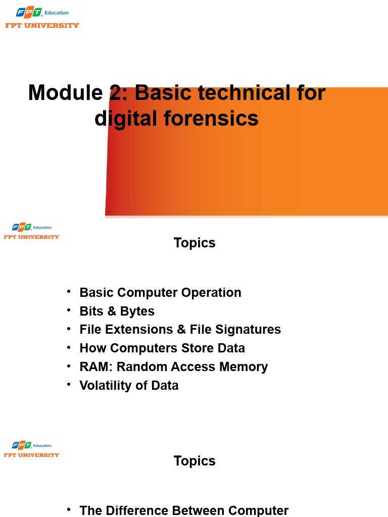 Module 2-1 - Basic-Technical-For-Digital-Forensics | PDF | Cloud Computing | Hard Disk Drive