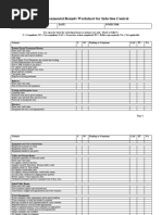 CSSD Checklist | PDF | Sterilization (Microbiology)