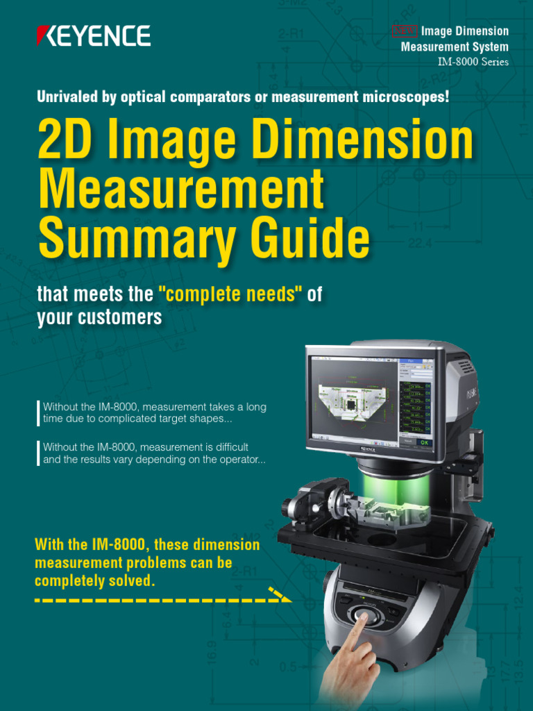 2D Image Dimension Measurement Summary Guide: "Complete Needs" | PDF ...