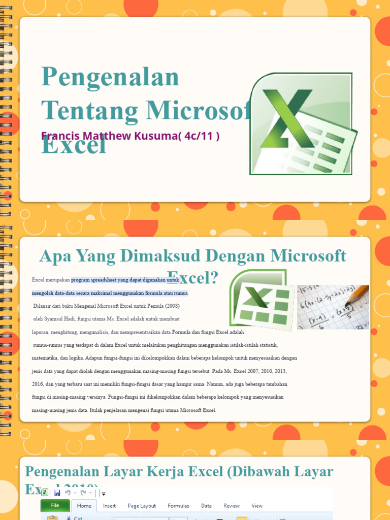 Tentang Exel | PDF