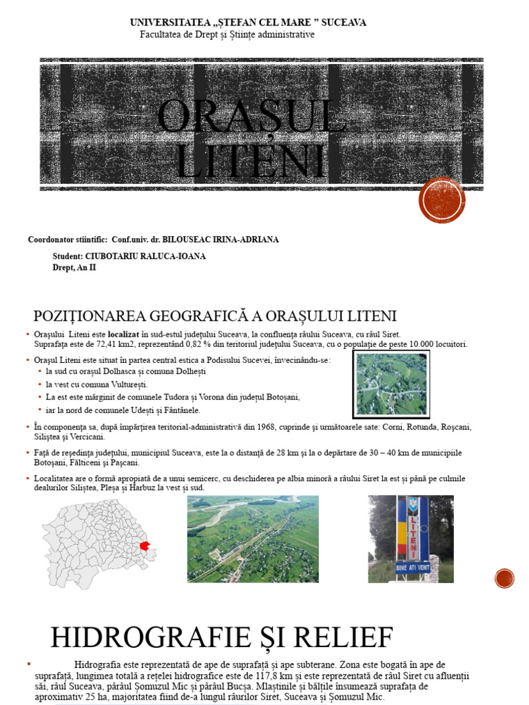 Orasul Liteni 1 | PDF