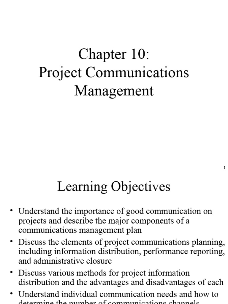 ITPM - Lecture 10 | PDF | Communication | Information