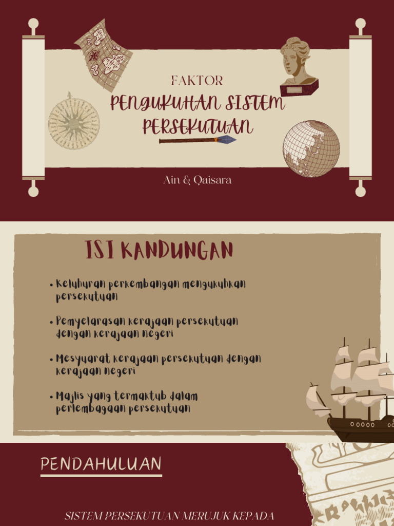 Faktor Pengukuhan Sistem Persekutuan | PDF