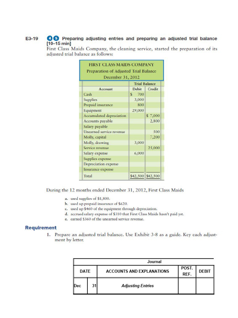 Chapter 4, Accounting Cycle | PDF | Debits And Credits | Expense
