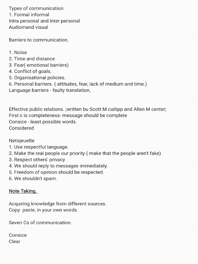 Communication in Everyday Life | PDF