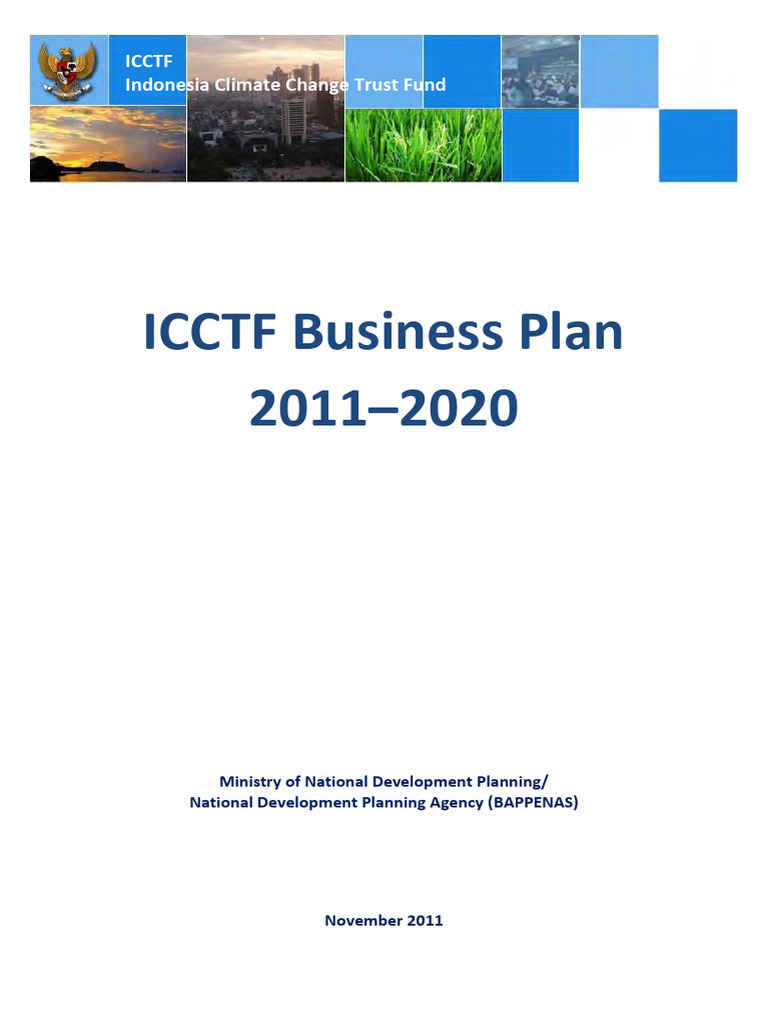 ICCTF Business Plan Overview 2011-2020 | PDF | Climate Change ...