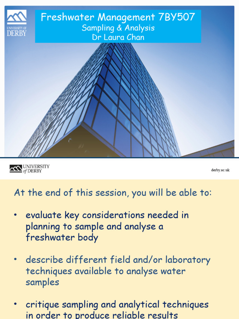 FW Sampling & Analysis 2023-24 | PDF | Sampling (Statistics) | Water