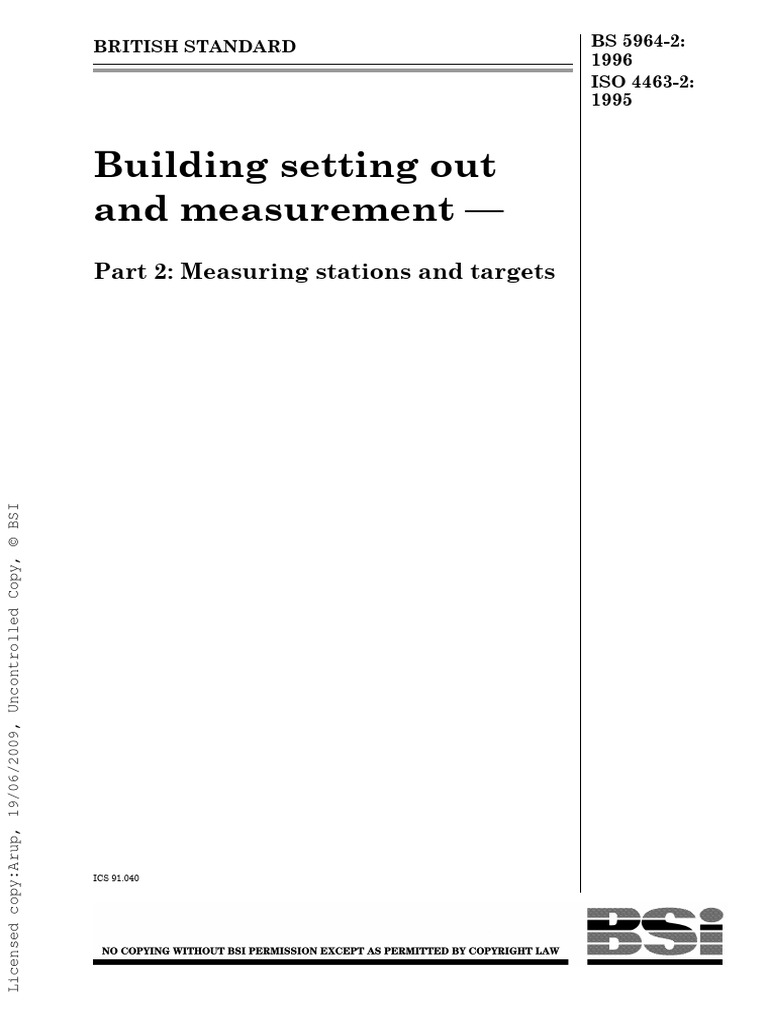 BS 5964-2 | PDF | International Organization For Standardization ...