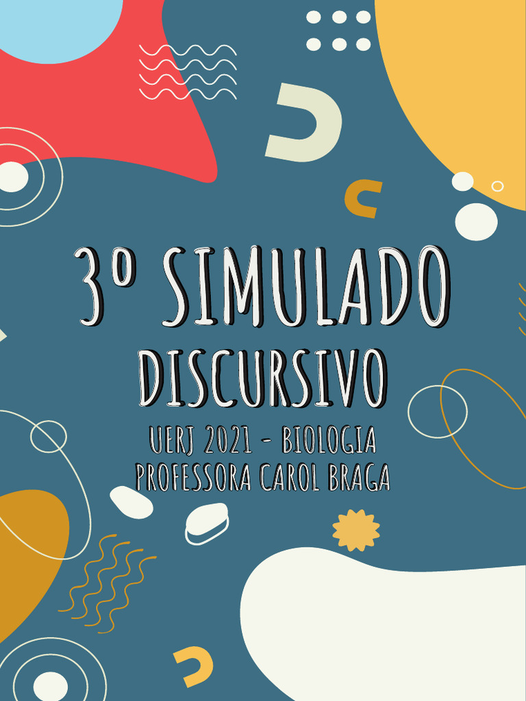 Simulado 03 Telegram | PDF | Dominância (genética) | Alelo