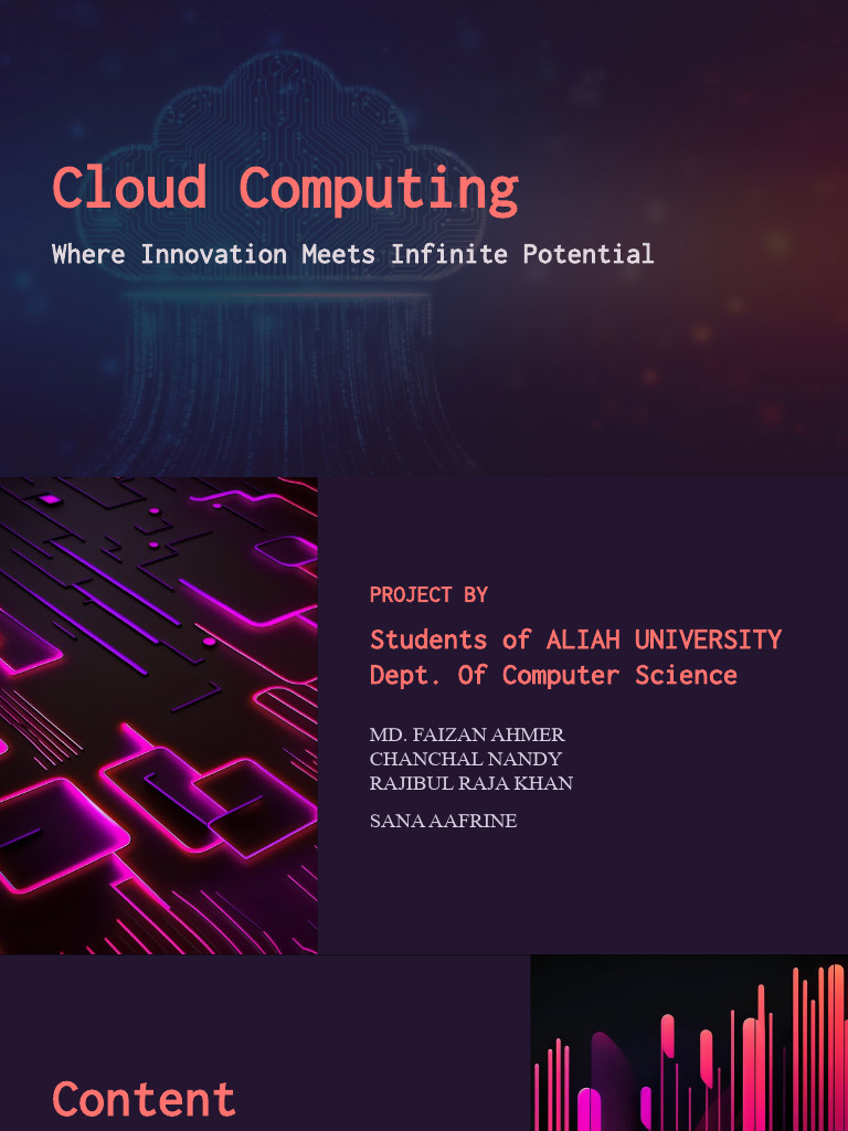Final PPT Cloud Computing | PDF | Cloud Computing | Platform As A Service