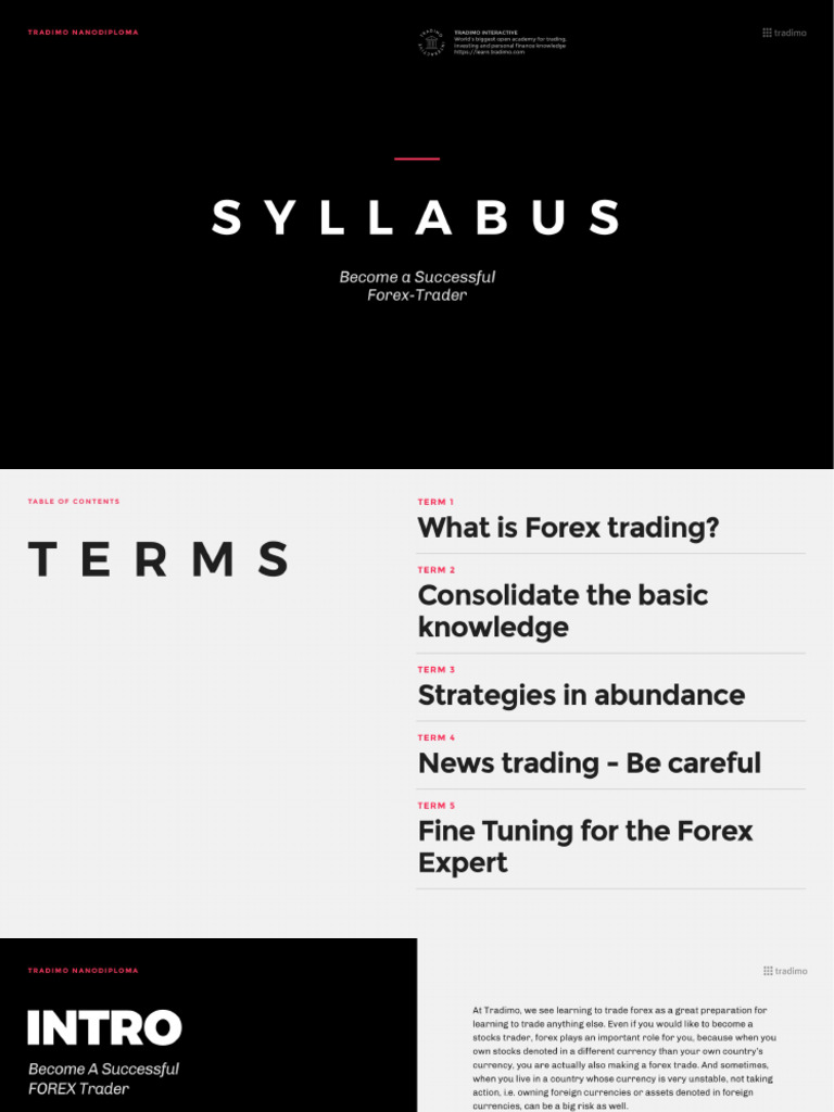 Forex Syllabus en | PDF