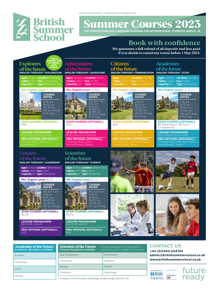 BSS CourseSummary2023 | PDF