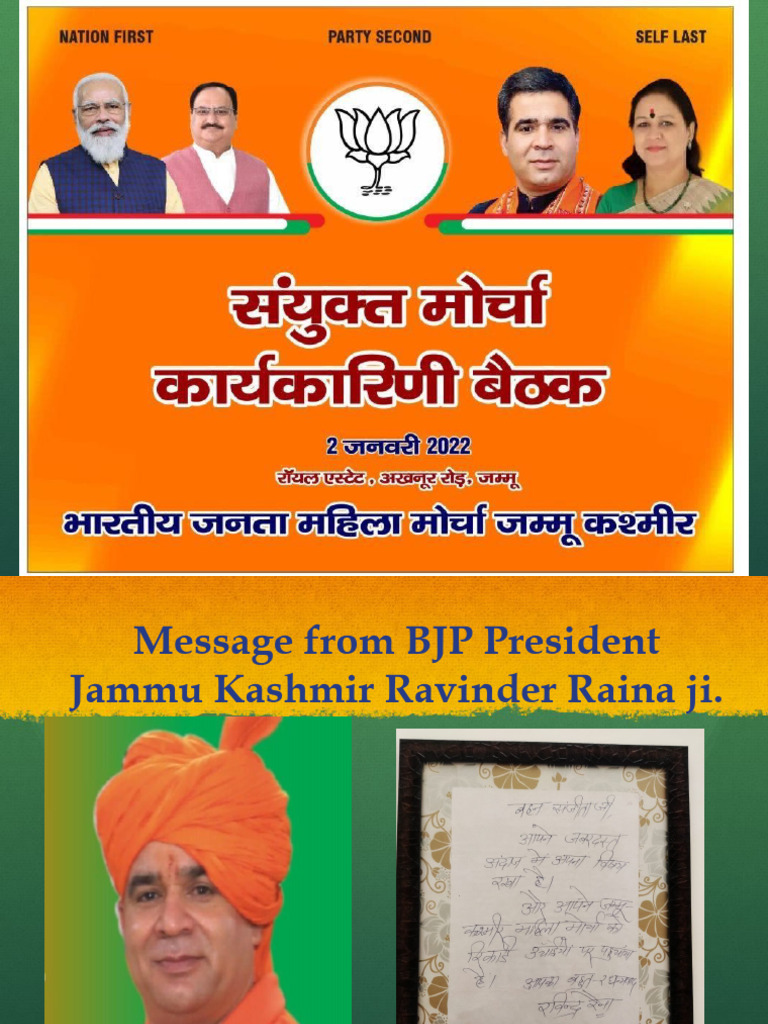 BJP Presentation | PDF