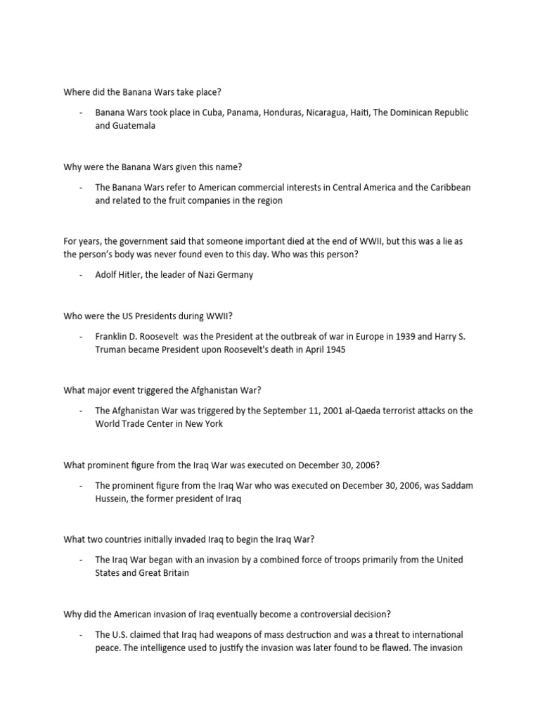 Homework 4 | PDF | 2003 Invasion Of Iraq | Iraq War