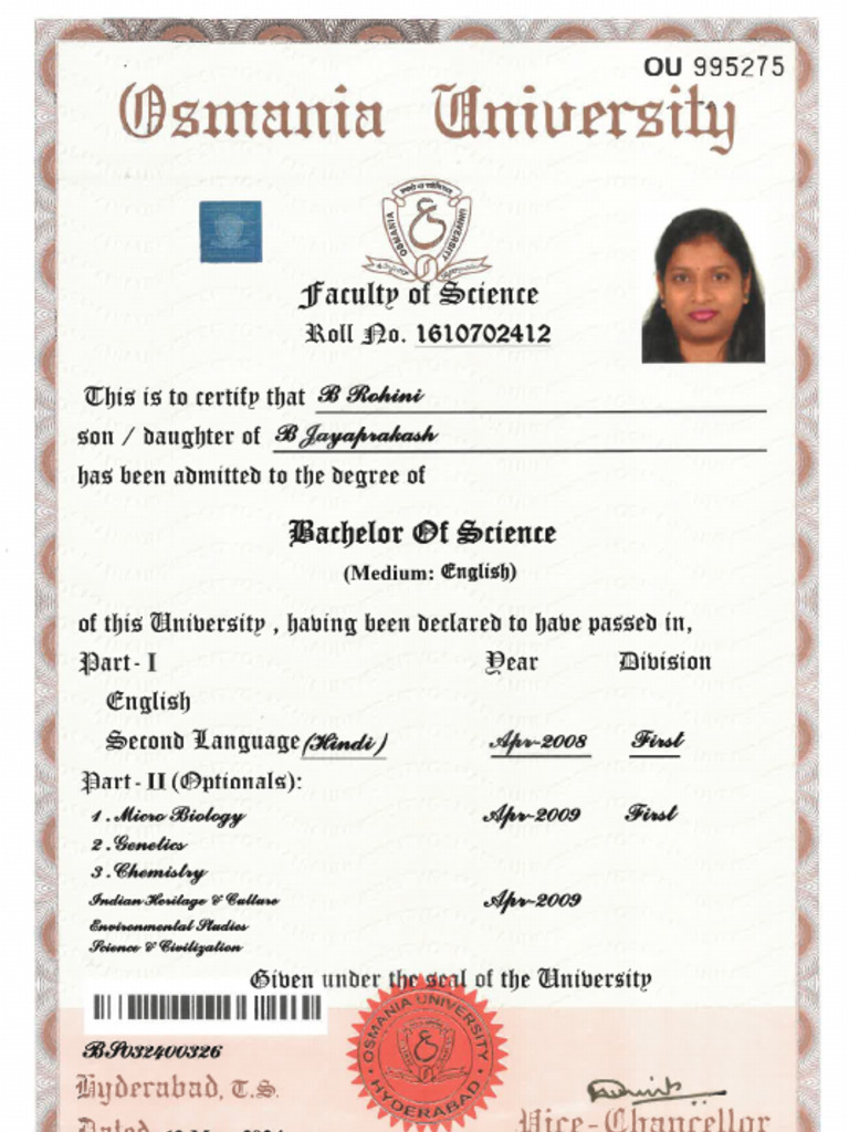 Convocation certificate | PDF