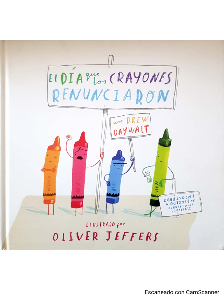 El Día Que Los Crayones Renunciaron. | PDF