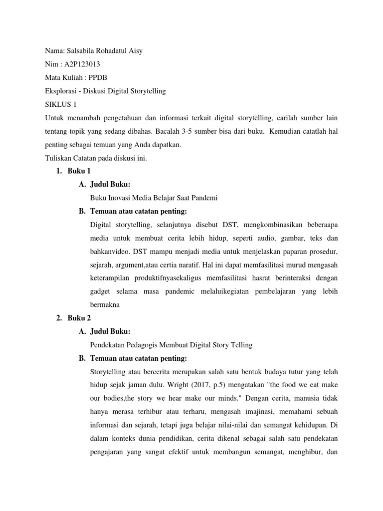PPDB-Eksplorasi - konsep-DST - Hal - 2 - Salsabila Rohadatul Aisy | PDF