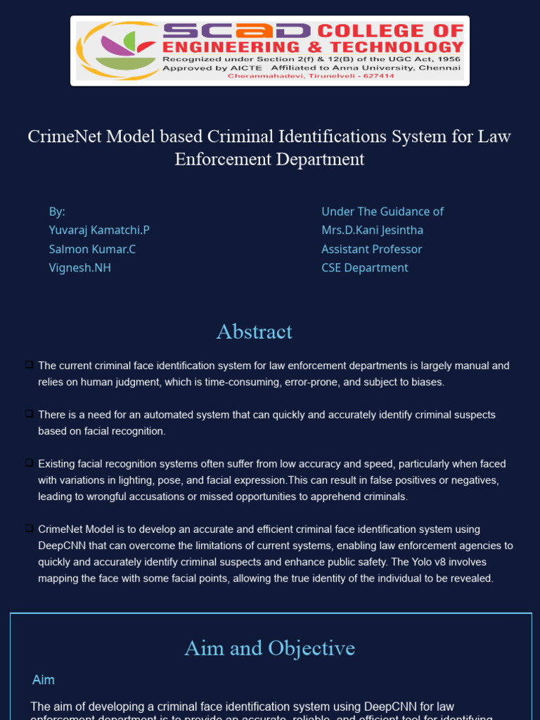 Criminal Identification Pdf Fingerprint Artificial Intelligence