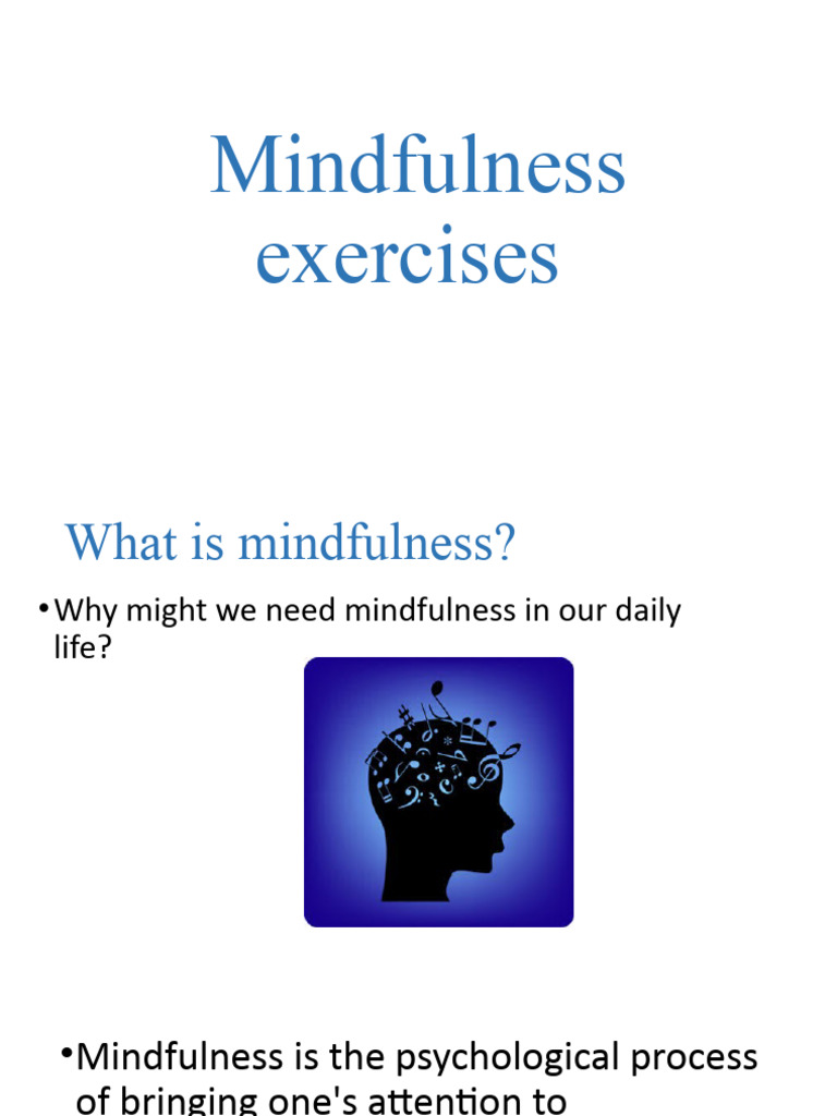 Mindfulness Exercises | PDF