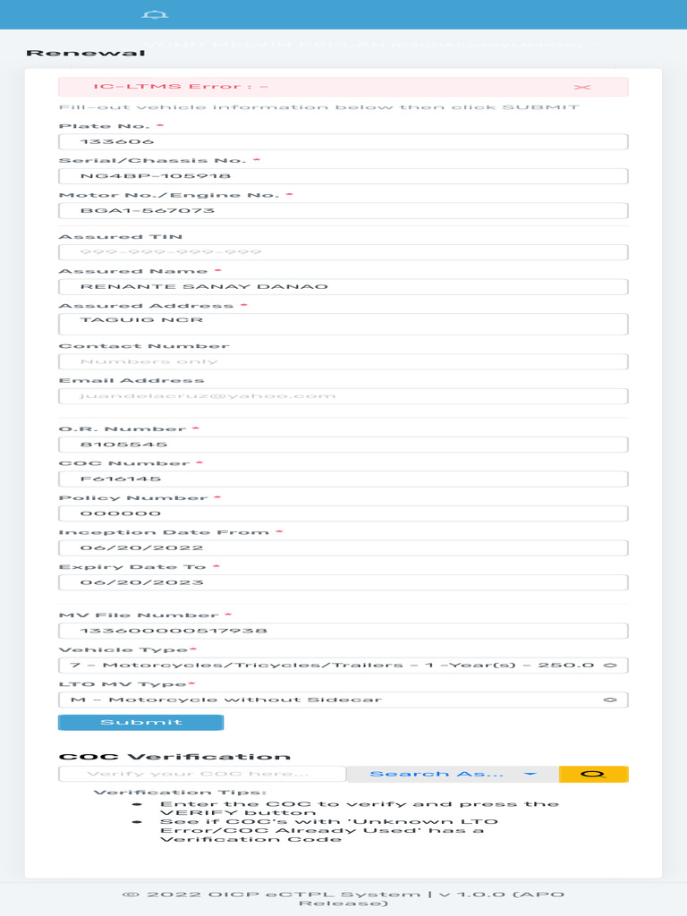 Oicp Ectpl System | PDF | Finance & Money Management | Technology & Engineering
