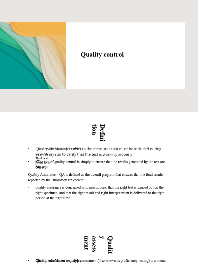 Quality Control | PDF | Observational Error | Quality Assurance