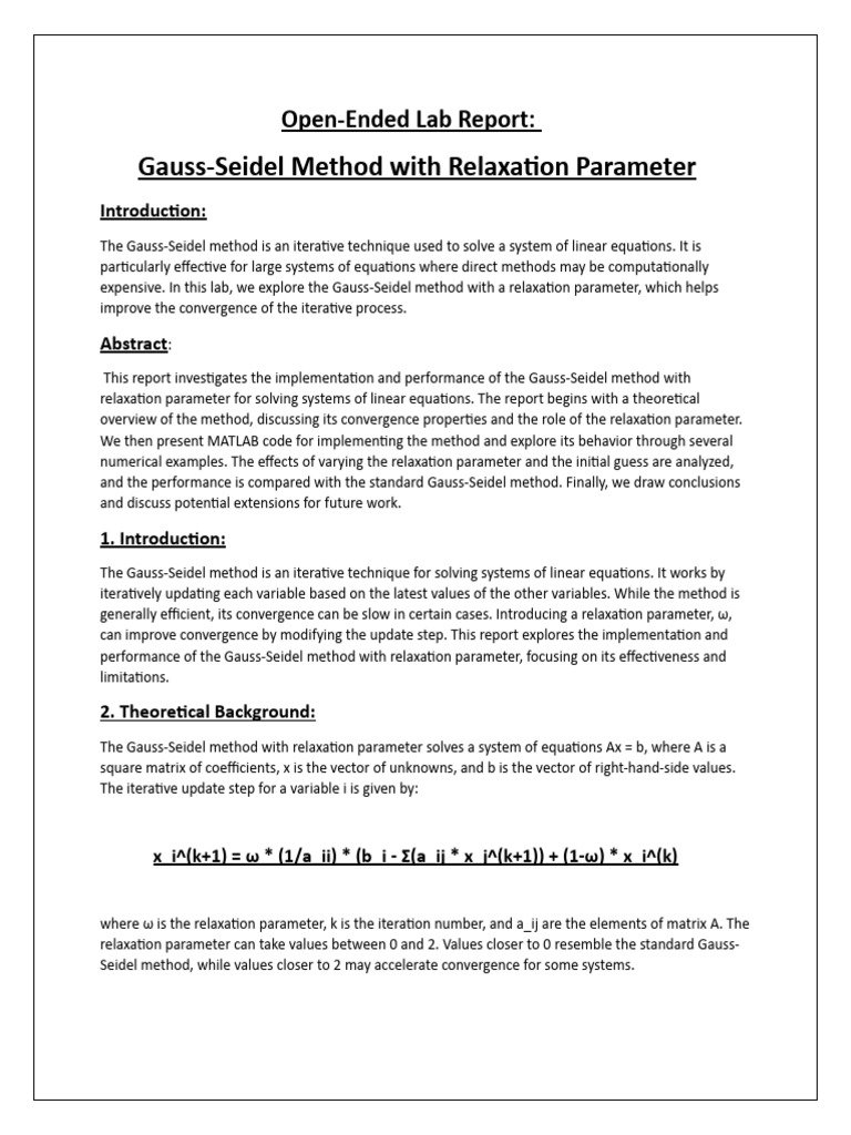 Open ended lab | PDF | Algebra | Applied Mathematics