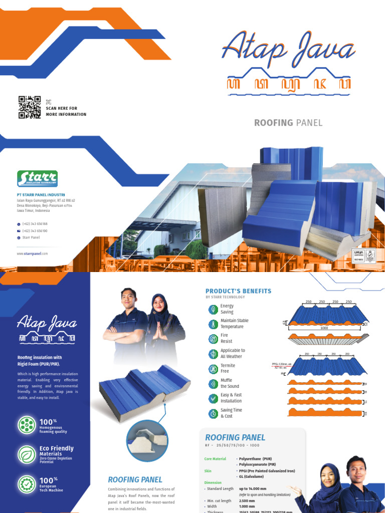 Brosur Atap Java | PDF | Materials | Building Engineering