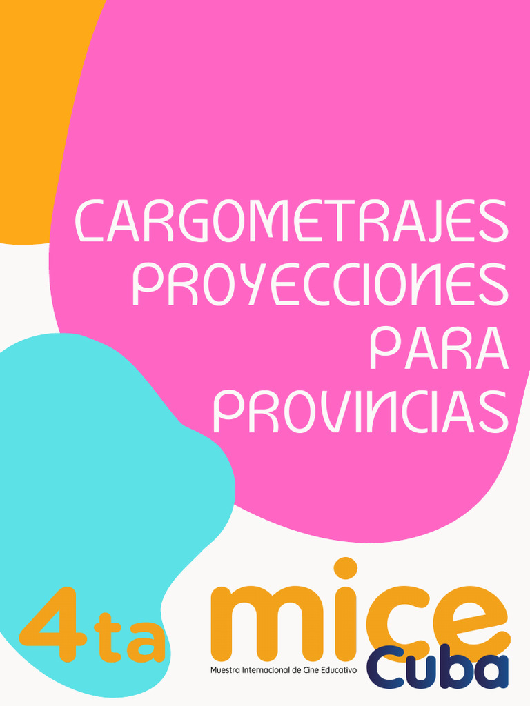 maquetacion sinopsis peliculas MICE 2024 provincias CON PORTADA | PDF