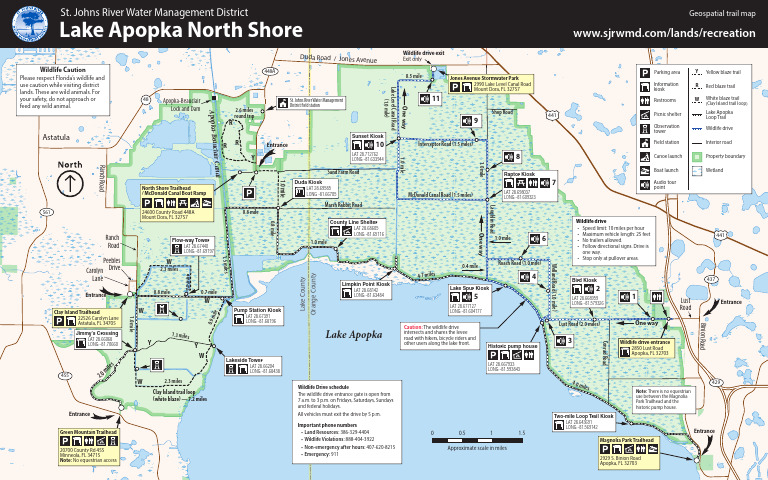 Lake Apopka Trail Map | PDF