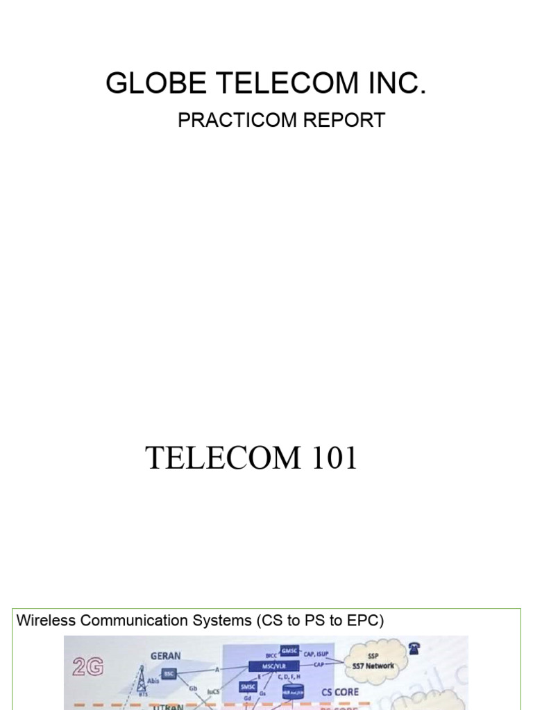Globe Telecom Practicom Overview | PDF | Computer Engineering ...