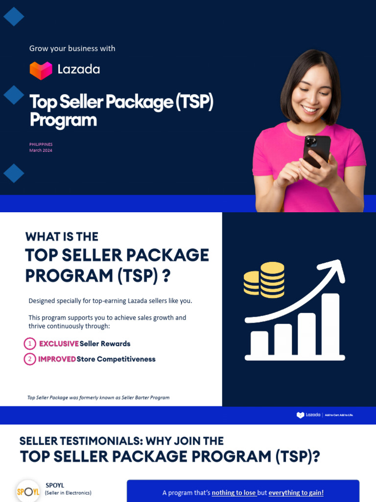 Top Seller Package Program Overview | PDF | Sales | Prices