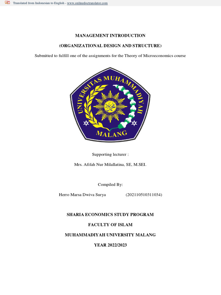 Basic Management | Download Free PDF | Organizational Structure | Goal