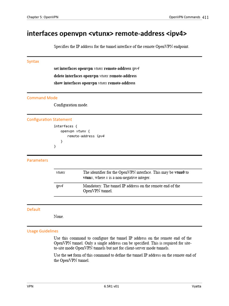OpenVPN Configuration Commands Guide | PDF | Computer Architecture | Network Architecture