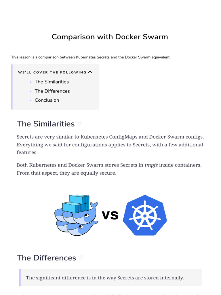 94_Comparison_with_Docker_Swarm | PDF