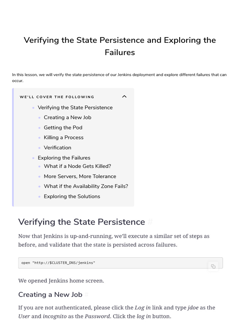 168 Verifying The State Persistence and Exploring The Failures | PDF | Computer Architecture ...