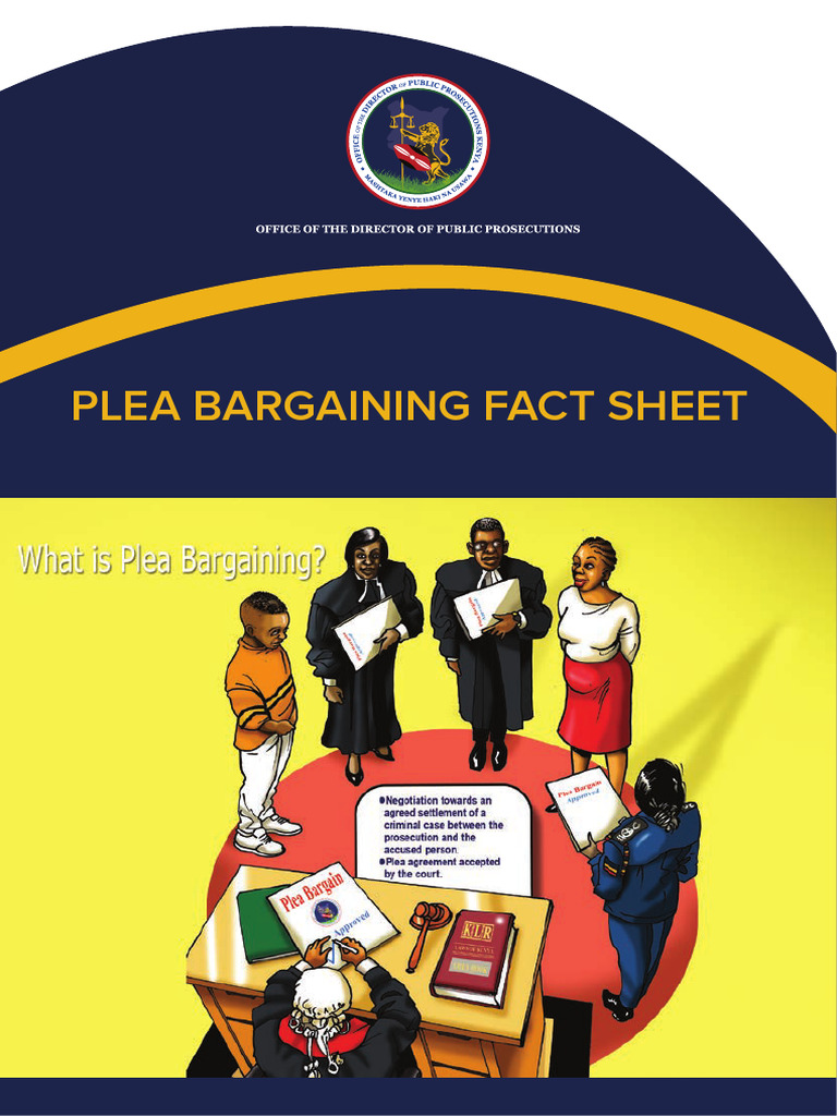 Odpp Plea Bargaining Factsheet Eng | PDF | Plea Bargain | Plea