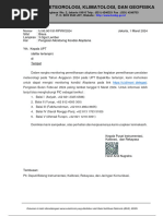 SOP BMKGSOFT bw2 | PDF | Teknologi & Rekayasa