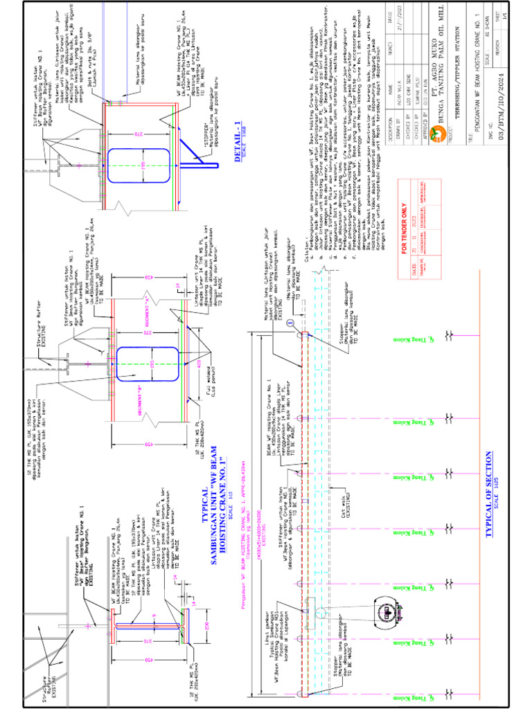 Lampiran Penawaran Beam Hoist (Abdul Hasan) | PDF