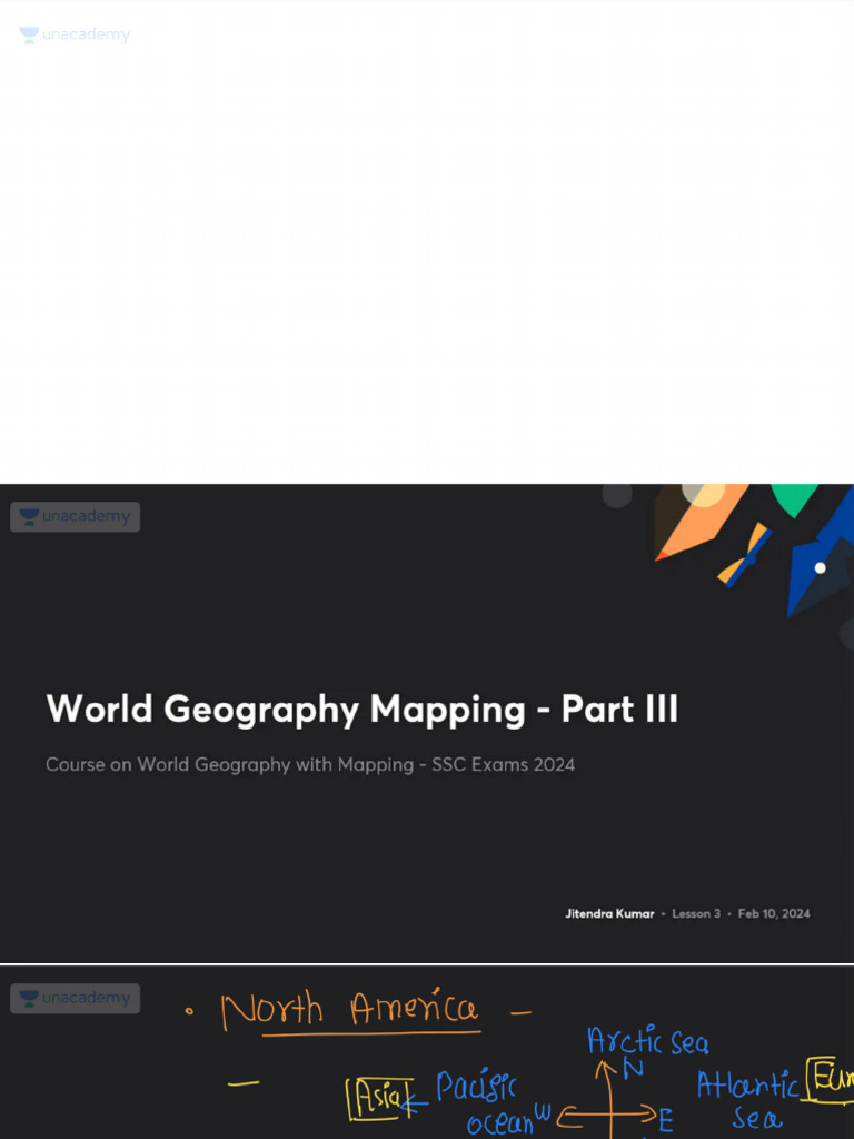 World Geography Mapping Part III With Anno | PDF