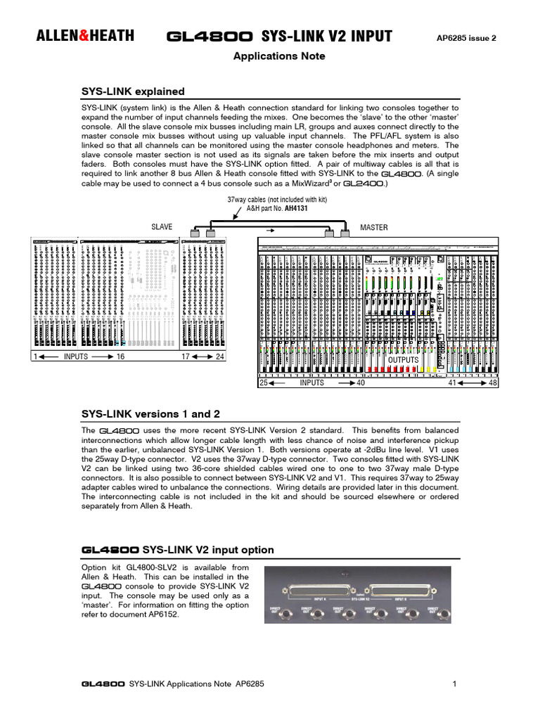 Gl4800 Syslink Apps Note Ap6285 2 | PDF | Electrical Components ...