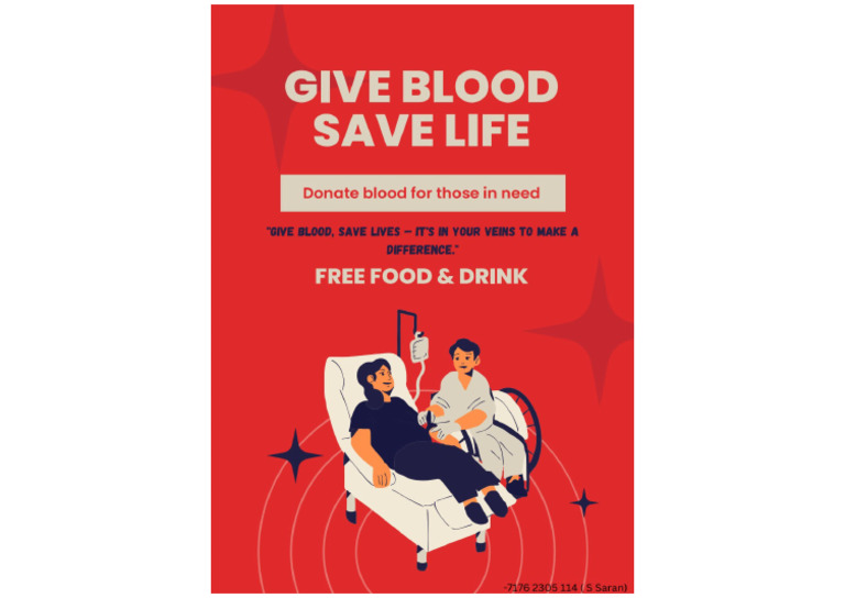 Blood Donotion Poster | PDF