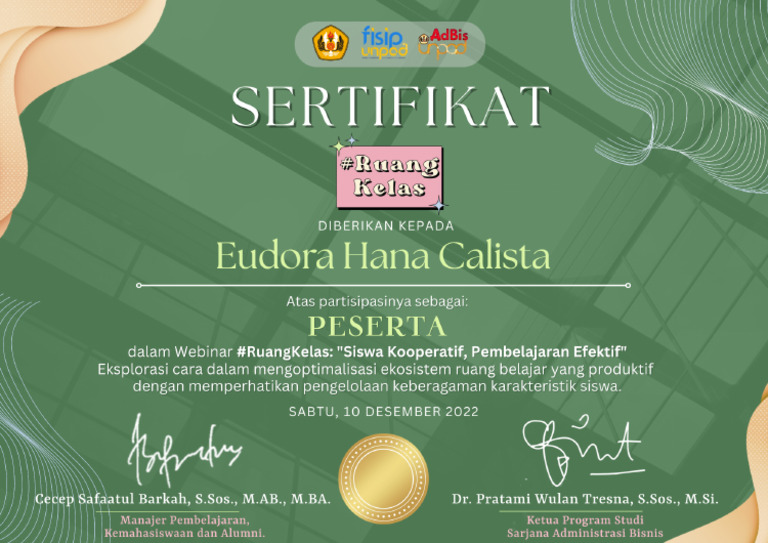 Eudora Hana Calista | PDF